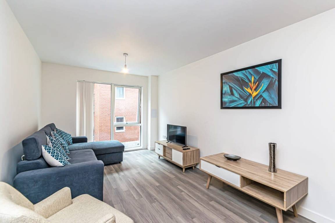 74 M² Apartment ∙ 2 Bedrooms ∙ 5 Guests - Spinningfields - Manchester