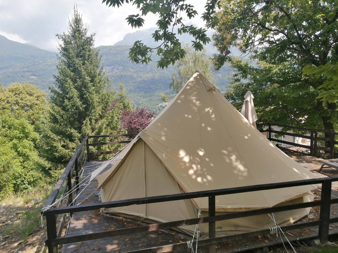 20 M² Camping ∙ 1 Chambre ∙ 4 Personnes - Menaggio