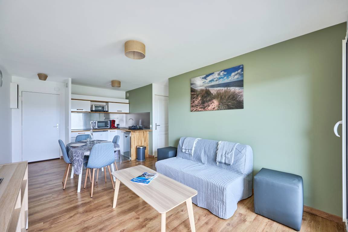 32 M² Appartement ∙ 1 Chambre ∙ 4 Personnes - Bernières-sur-Mer