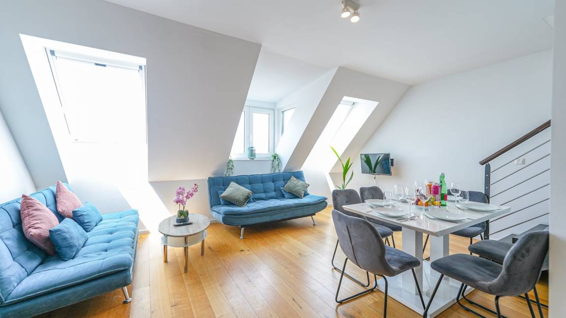 65 M² Ferienwohnung ∙ 1 Schlafzimmer ∙ 5 Gäste - Wien