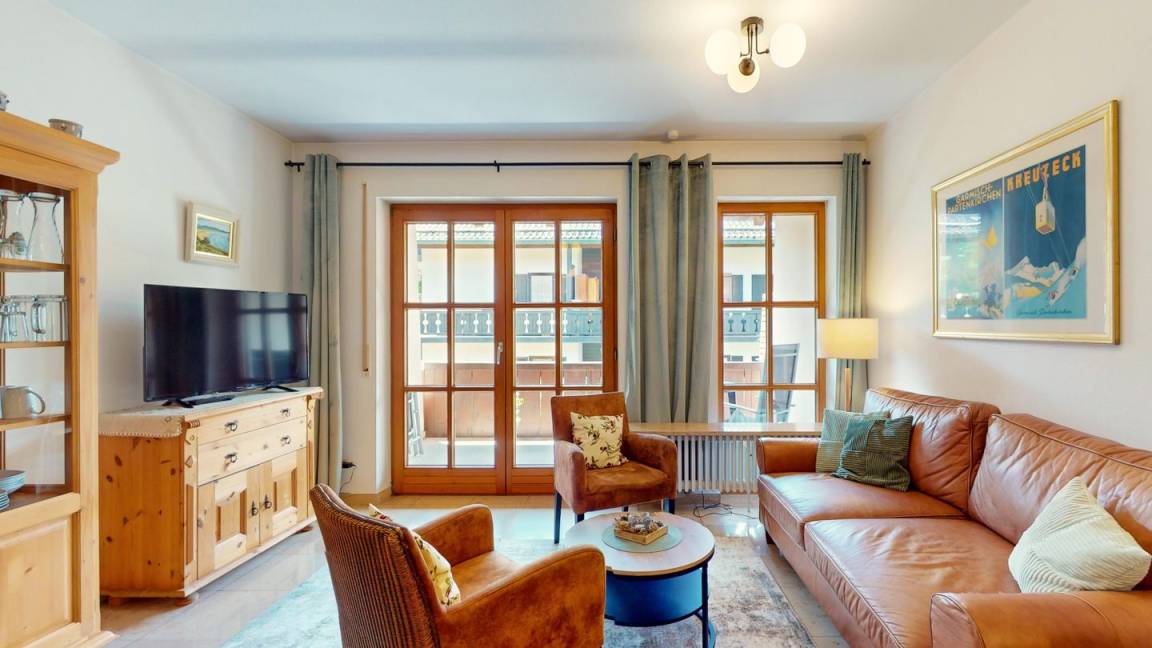 70 M² Ferienwohnung ∙ 2 Schlafzimmer ∙ 3 Gäste - Farchant