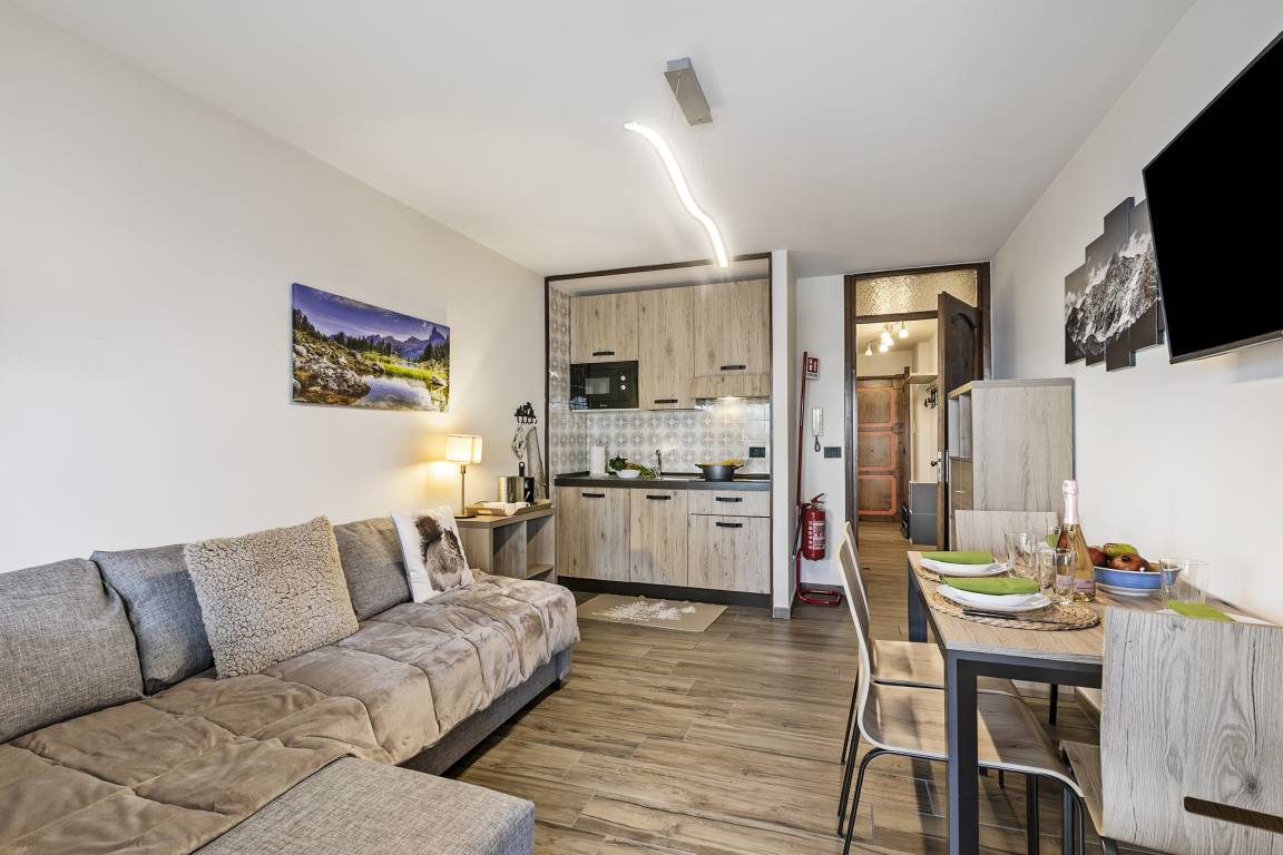 35 M² Huoneisto ∙ 1 Makuuhuone ∙ 4 Vierasta - Sestriere