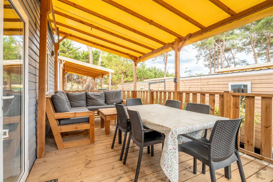 36 M² Casa Móvel ∙ 3 Quartos ∙ 6 Hóspedes - Valras-Plage
