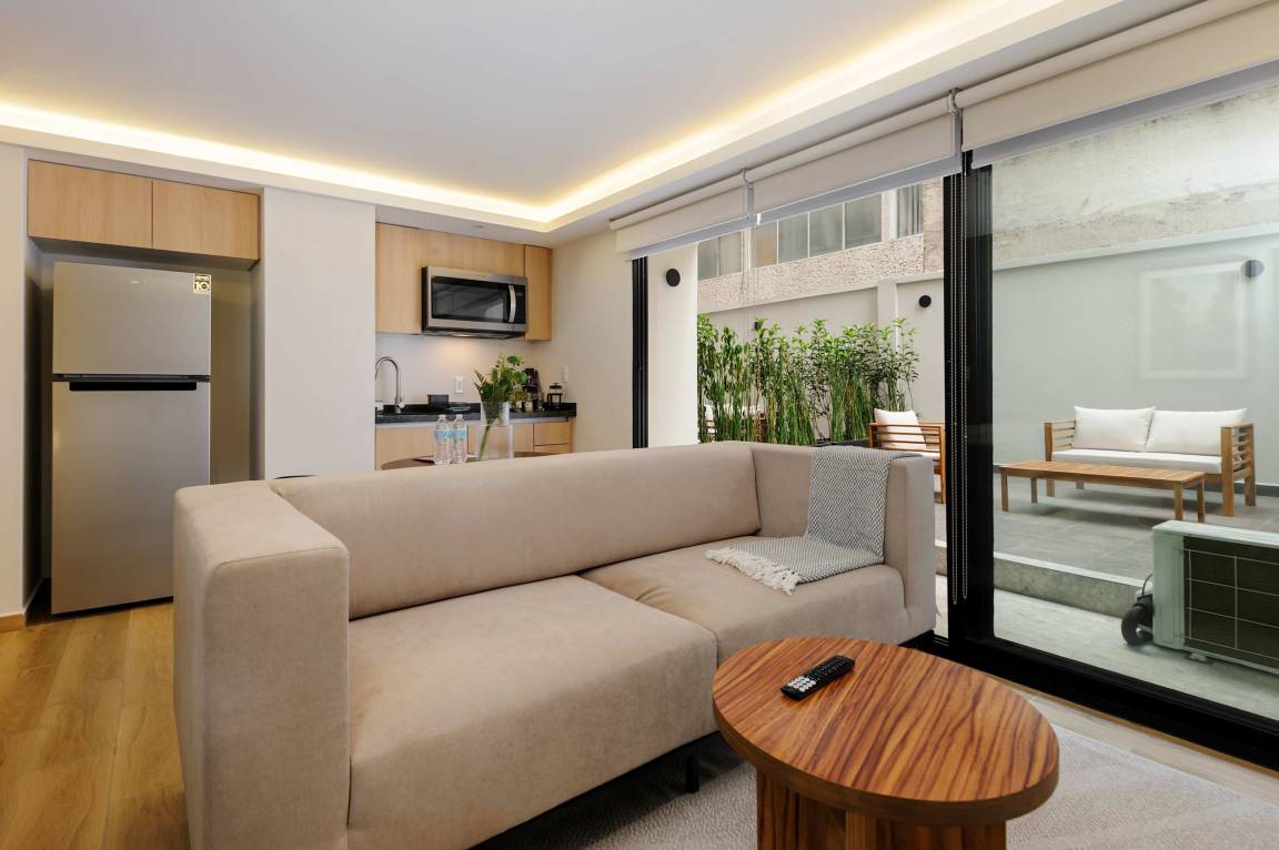 55 M² Apartment ∙ 1 Bedroom ∙ 2 Guests - Mexico City