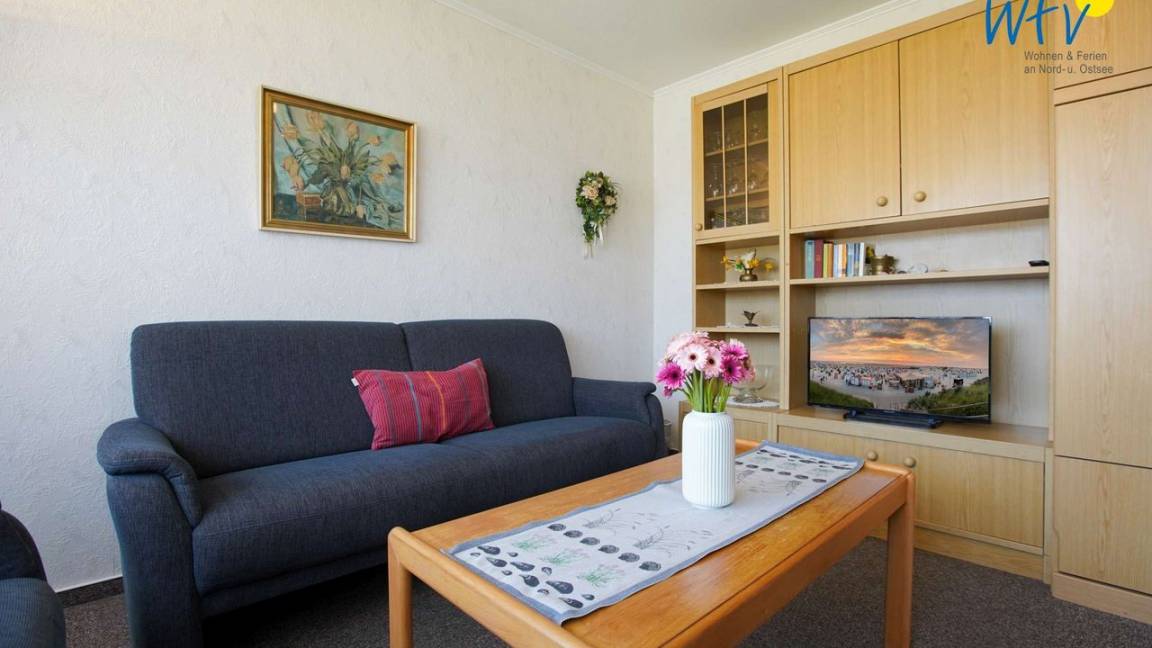 55 M² Ferienwohnung ∙ 1 Schlafzimmer ∙ 4 Gäste - Borkum