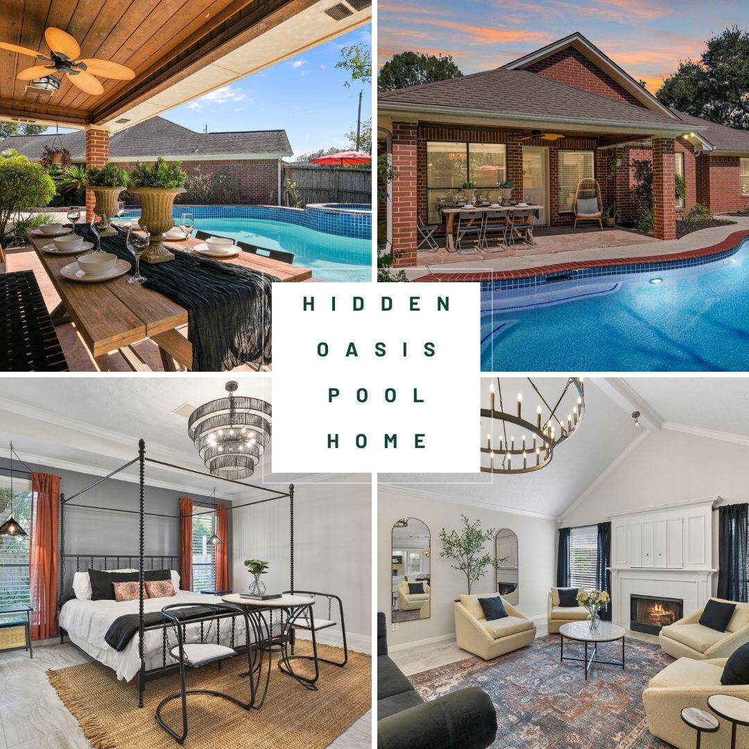 193 M² Maison De Vacances ∙ 4 Chambres ∙ 8 Personnes - Pearland, TX