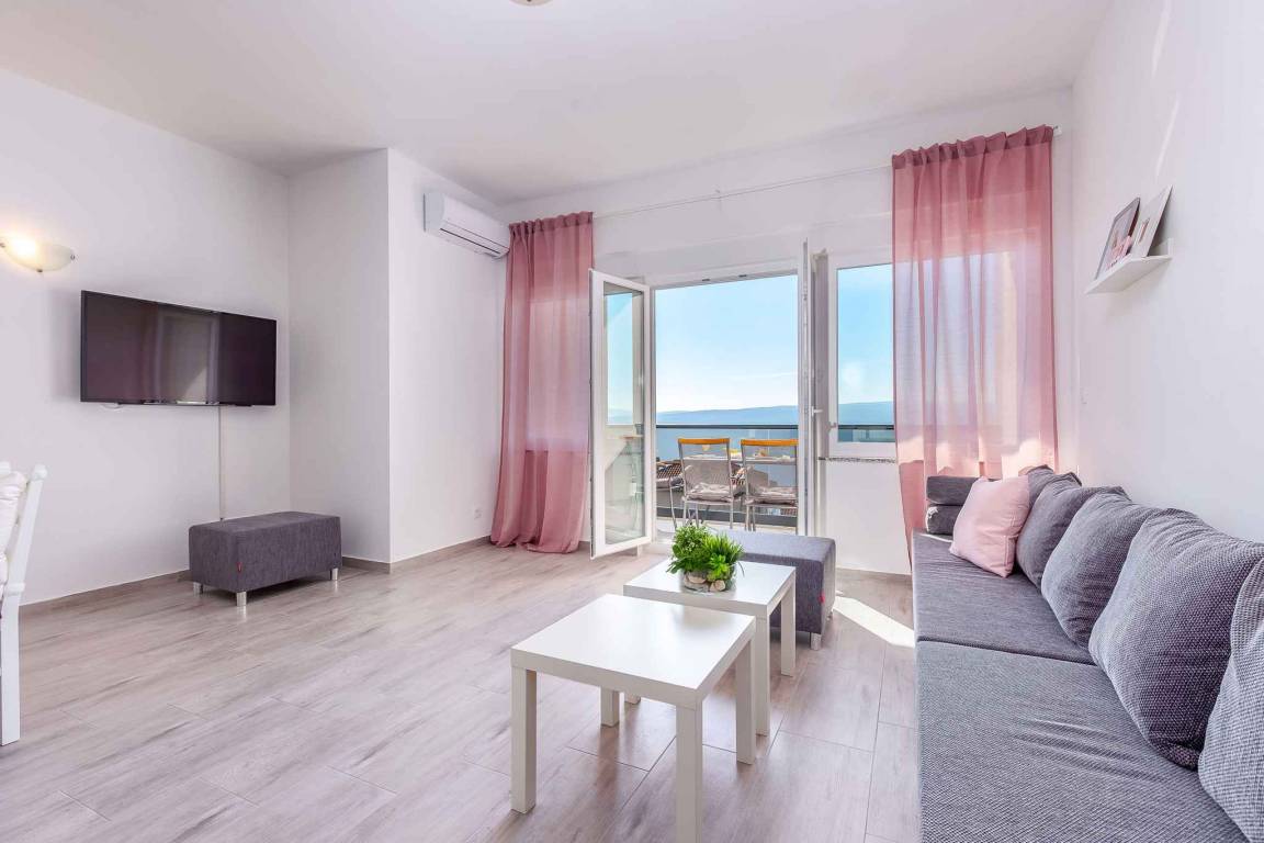 100 M² Ferienwohnung ∙ 3 Schlafzimmer ∙ 6 Gäste - Crikvenica