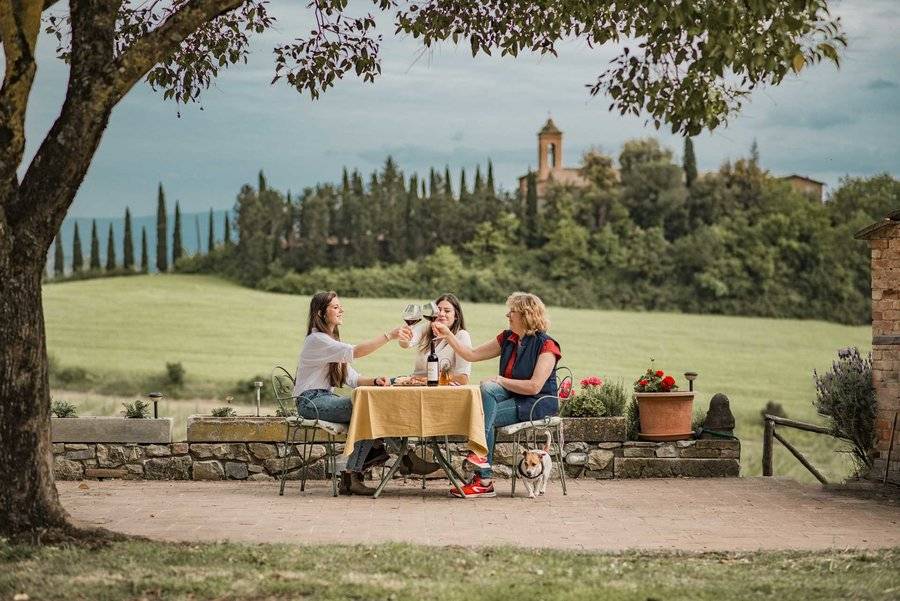 40 M² Privatzimmer ∙ 1 Schlafzimmer ∙ 4 Gäste - Montalcino