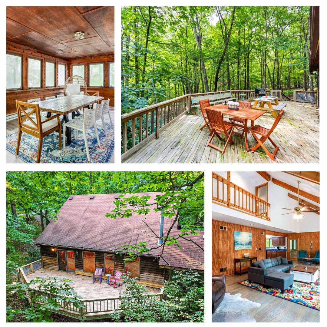 372 M² Cabin ∙ 5 Bedrooms ∙ 16 Guests - Berkeley Springs, WV