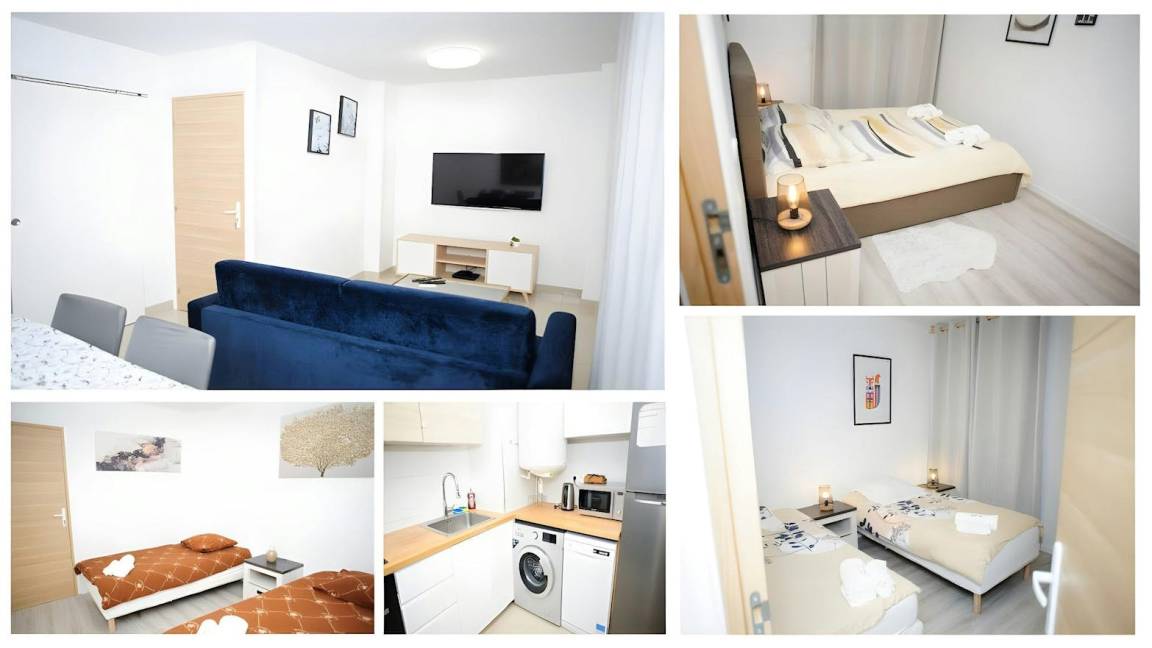 67 M² Appartement ∙ 3 Chambres ∙ 8 Personnes - Créteil