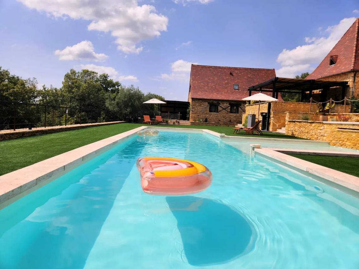 100 M² House ∙ 2 Bedrooms ∙ 4 Guests - Castelnaud-la-Chapelle