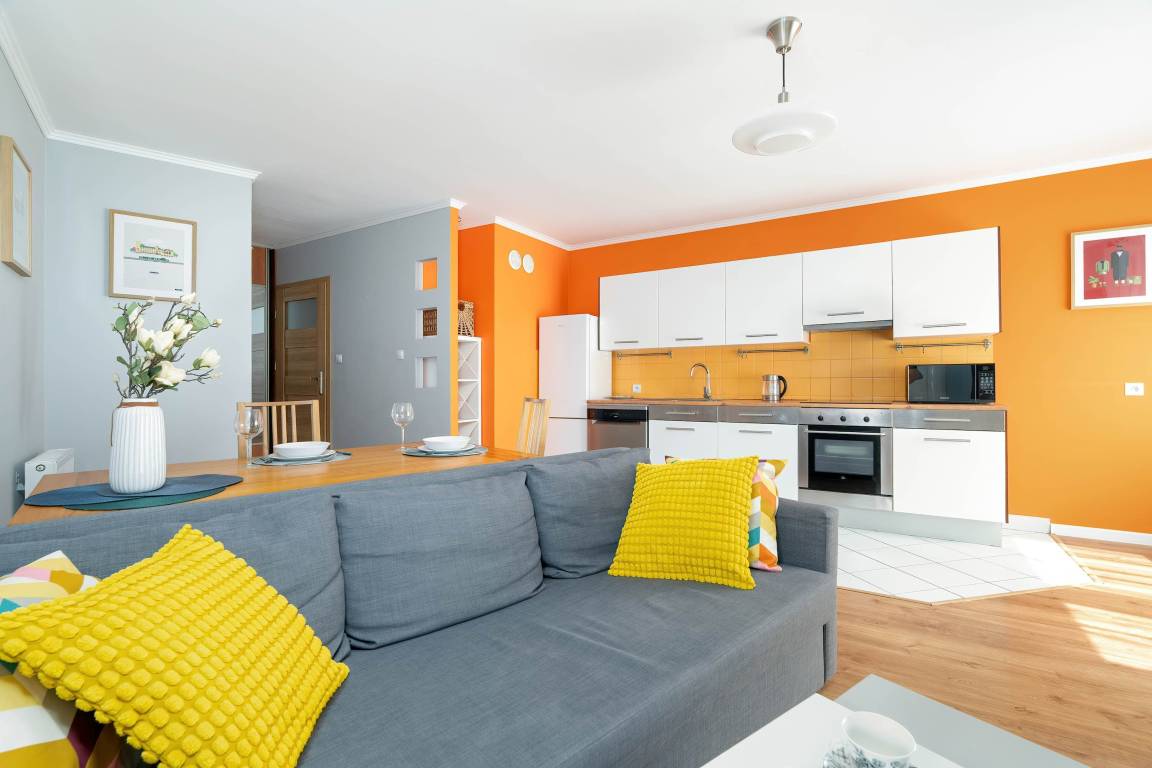 Apartamento ∙ 1 Habitación ∙ 4 Huéspedes - Poznań