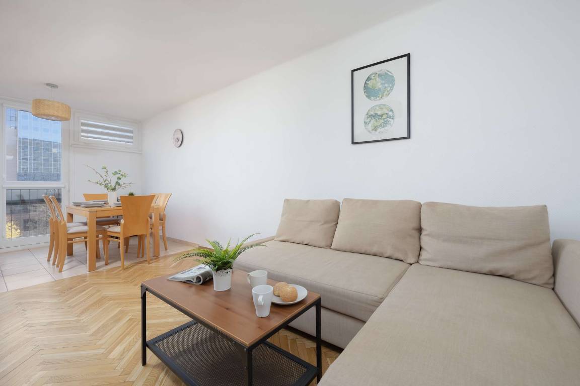 58 M² Appartement ∙ 3 Chambres ∙ 7 Personnes - Varsovie
