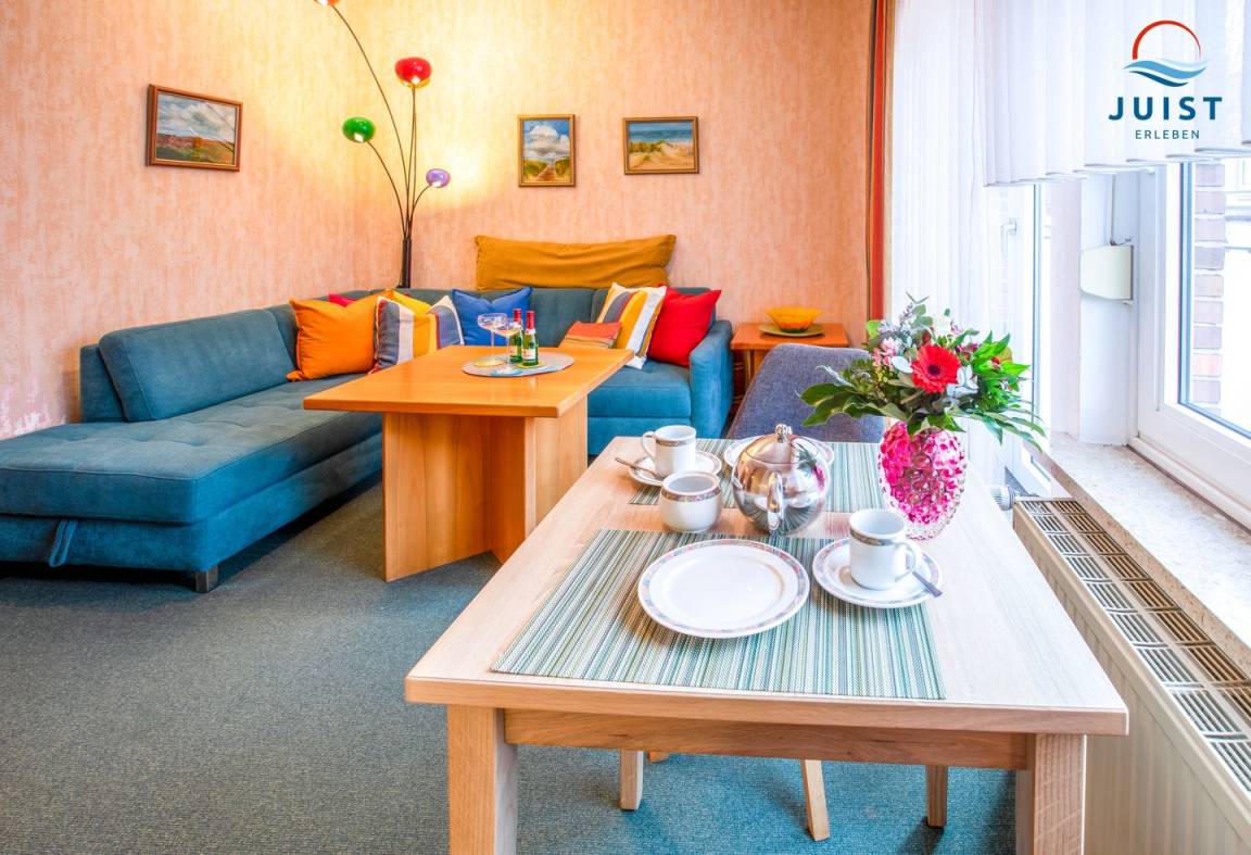 40 M² Ferienwohnung ∙ 1 Schlafzimmer ∙ 2 Gäste - Juist