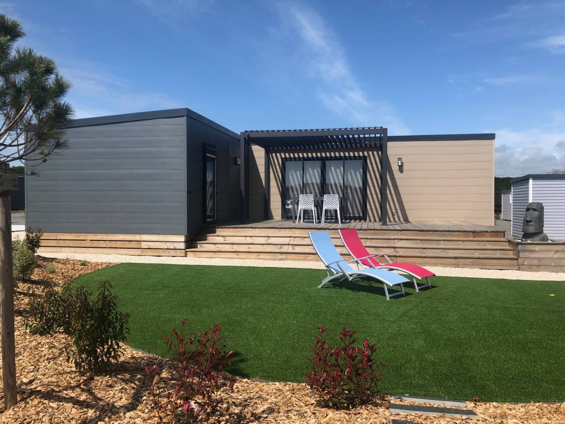 60 M² Chalet ∙ 3 Slaapkamers ∙ 6 Gasten - Vendée