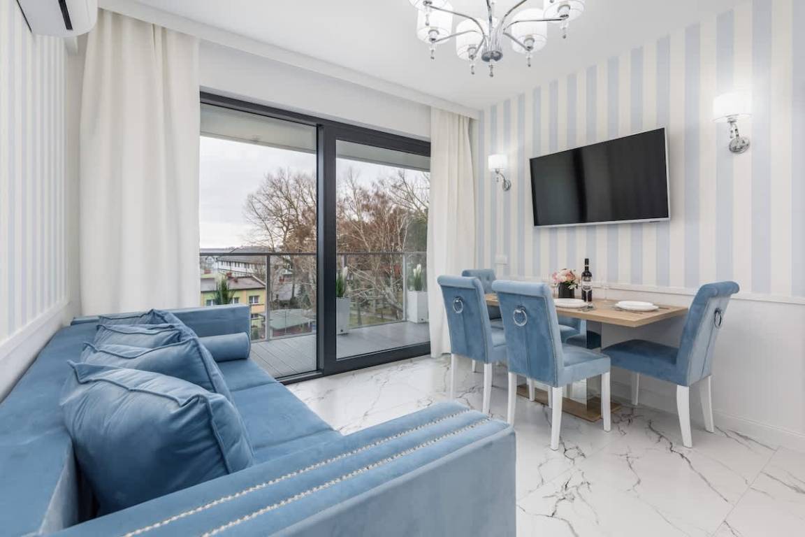 38 M² Apartament ∙ 2 Sypialnie ∙ 4 Gości - Darłowo