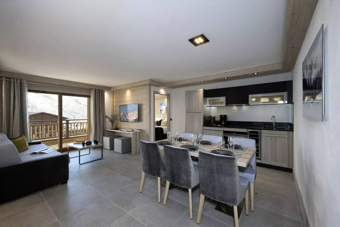 60 M² Appartement ∙ 2 Chambres ∙ 6 Personnes - Le Chinaillon