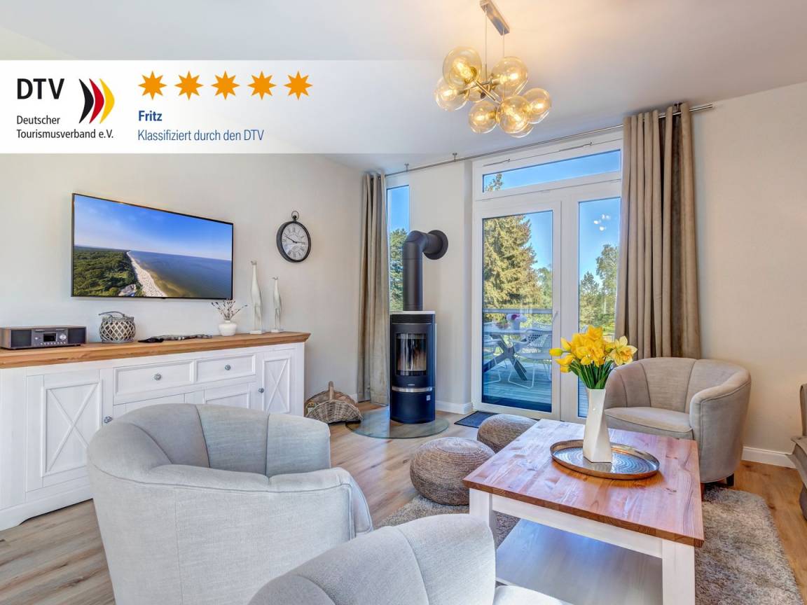 139 M² Ferienhaus ∙ 3 Schlafzimmer ∙ 6 Gäste - Loddin