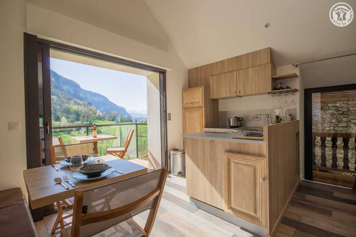 26 M² Gîte ∙ 1 Chambre ∙ 2 Personnes - Lac d'Aiguebelette