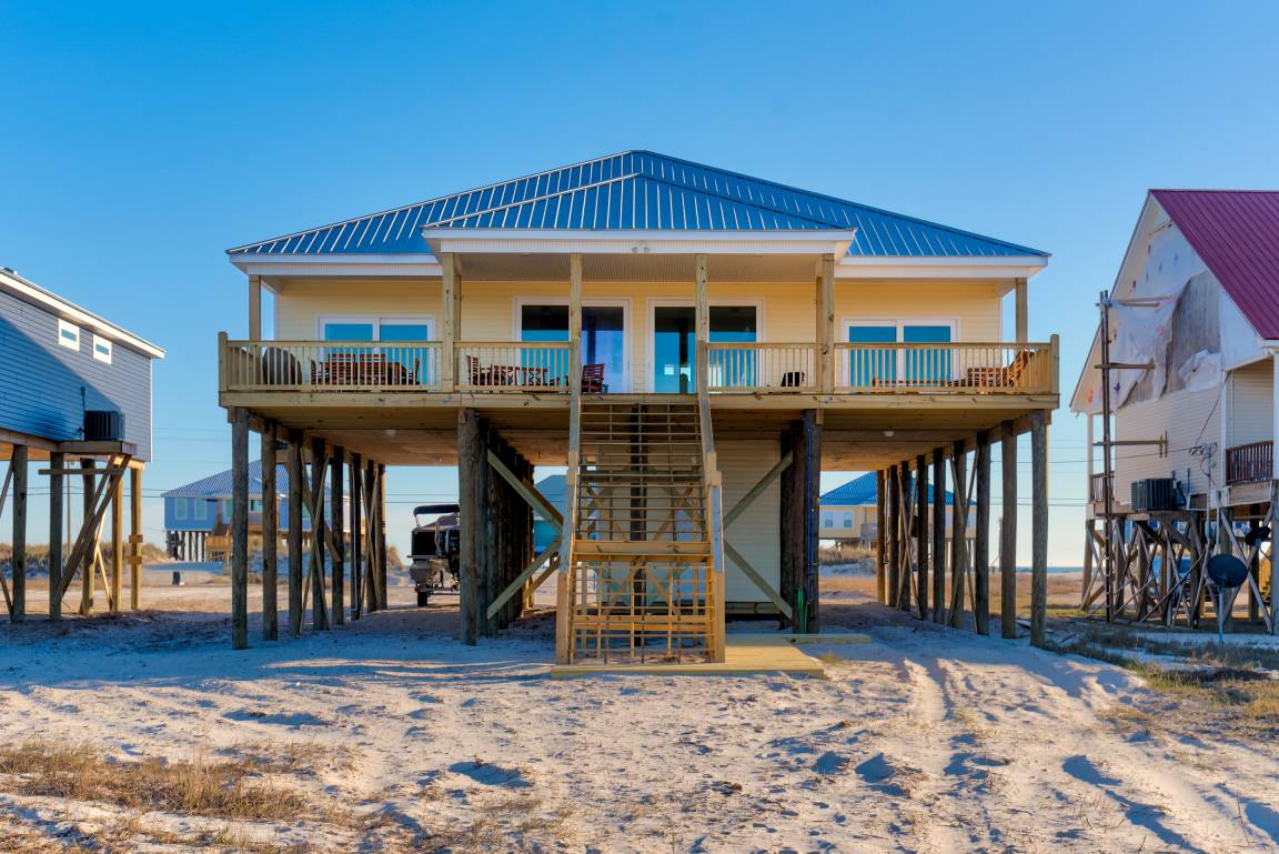 185 M² House ∙ 5 Bedrooms ∙ 12 Guests - Dauphin Island, AL