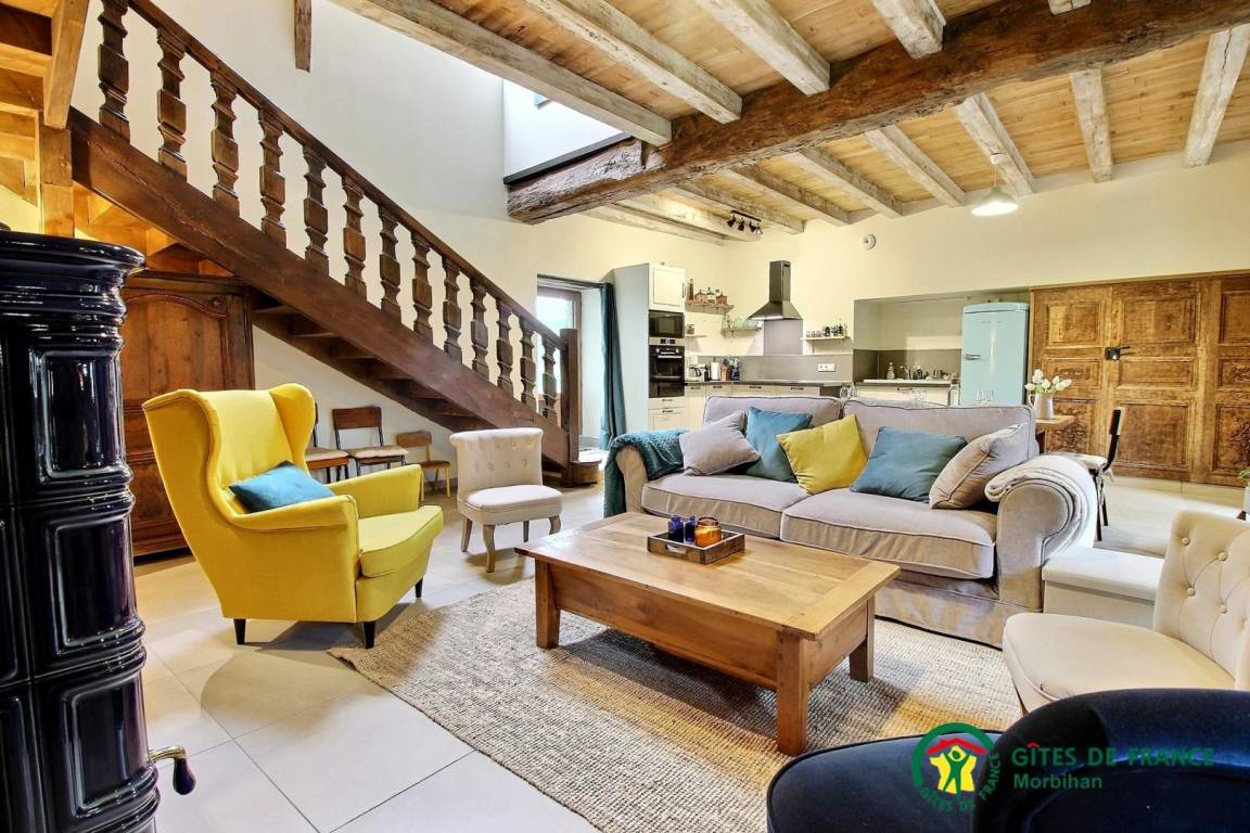 138 M² Gîte ∙ 3 Chambres ∙ 8 Personnes - Rochefort-en-Terre