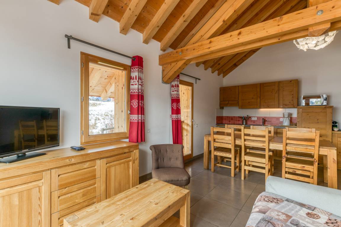 60 M² Appartement ∙ 2 Chambres ∙ 6 Personnes - La Grave