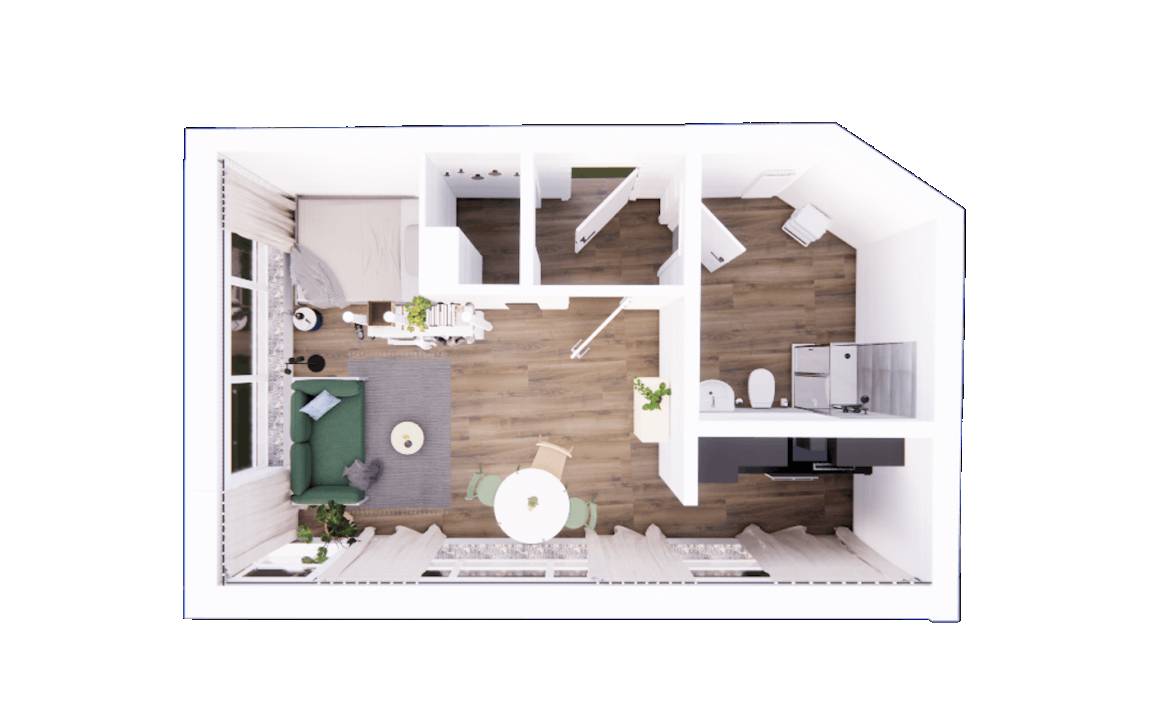 35 M² Apartment ∙ 1 Guest - Aachen