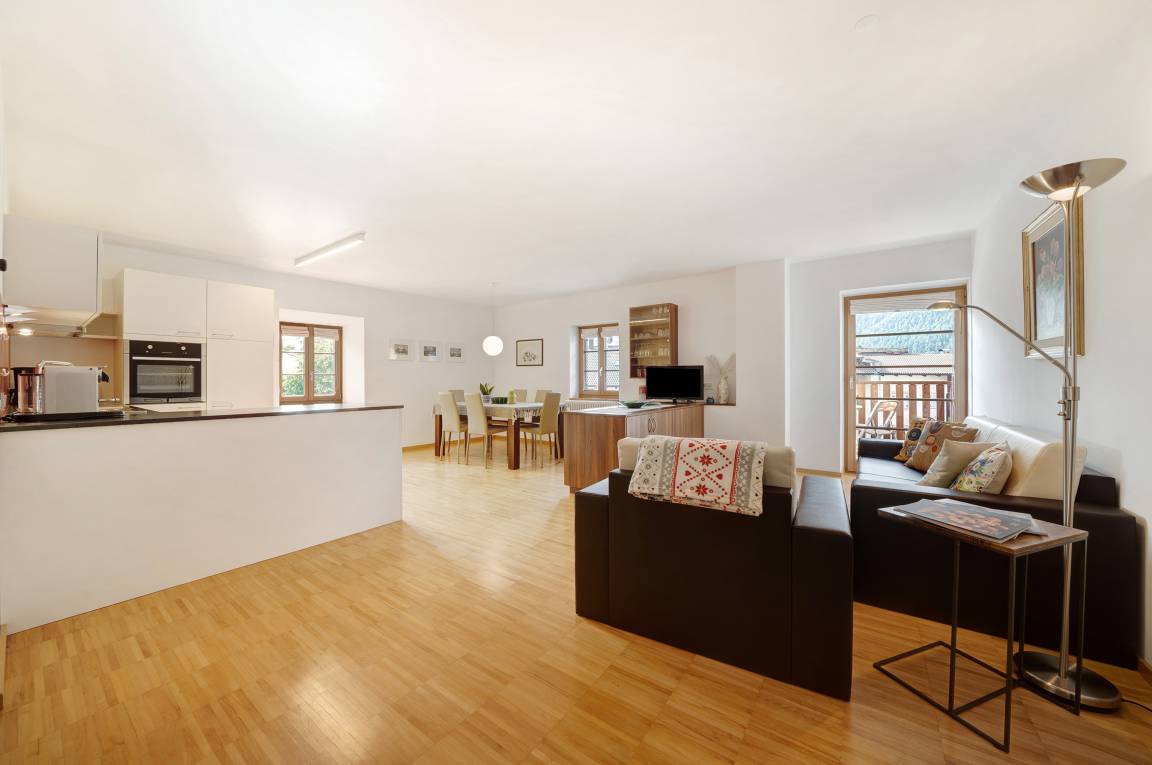 100 M² Ferienwohnung ∙ 2 Schlafzimmer ∙ 5 Gäste - Goldrain