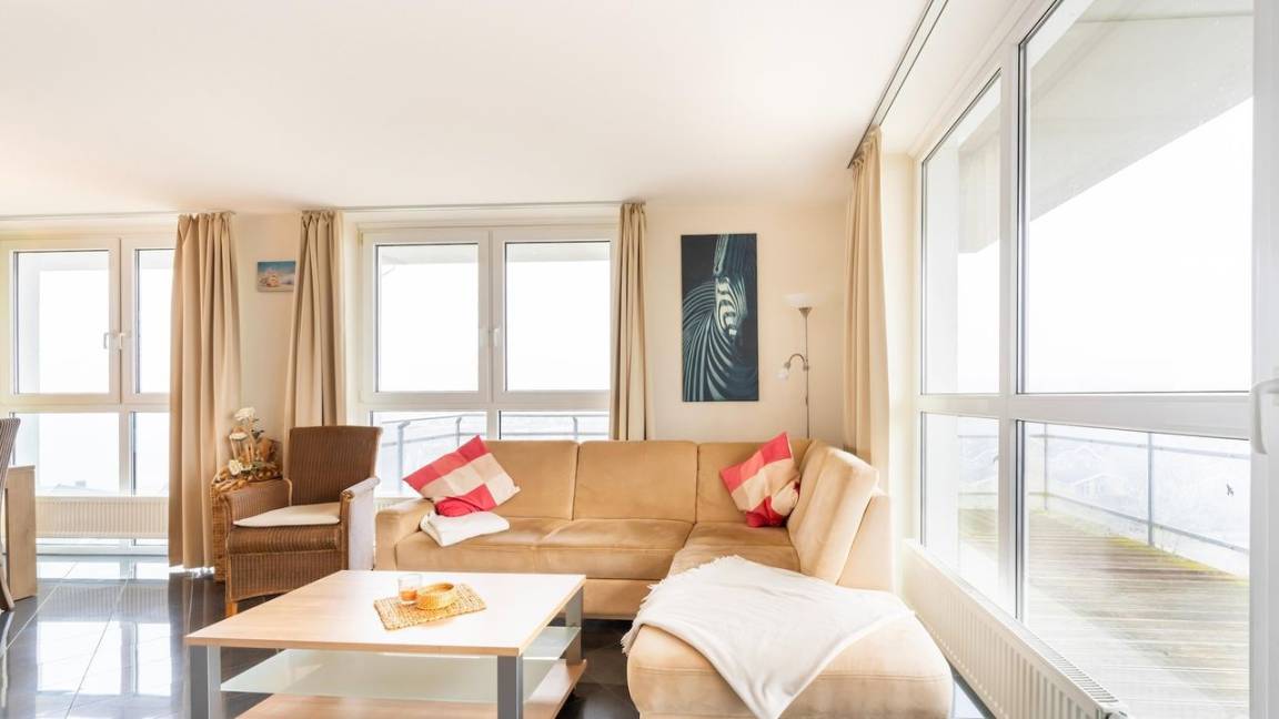61 M² Ferienwohnung ∙ 1 Schlafzimmer ∙ 2 Gäste - Müritz