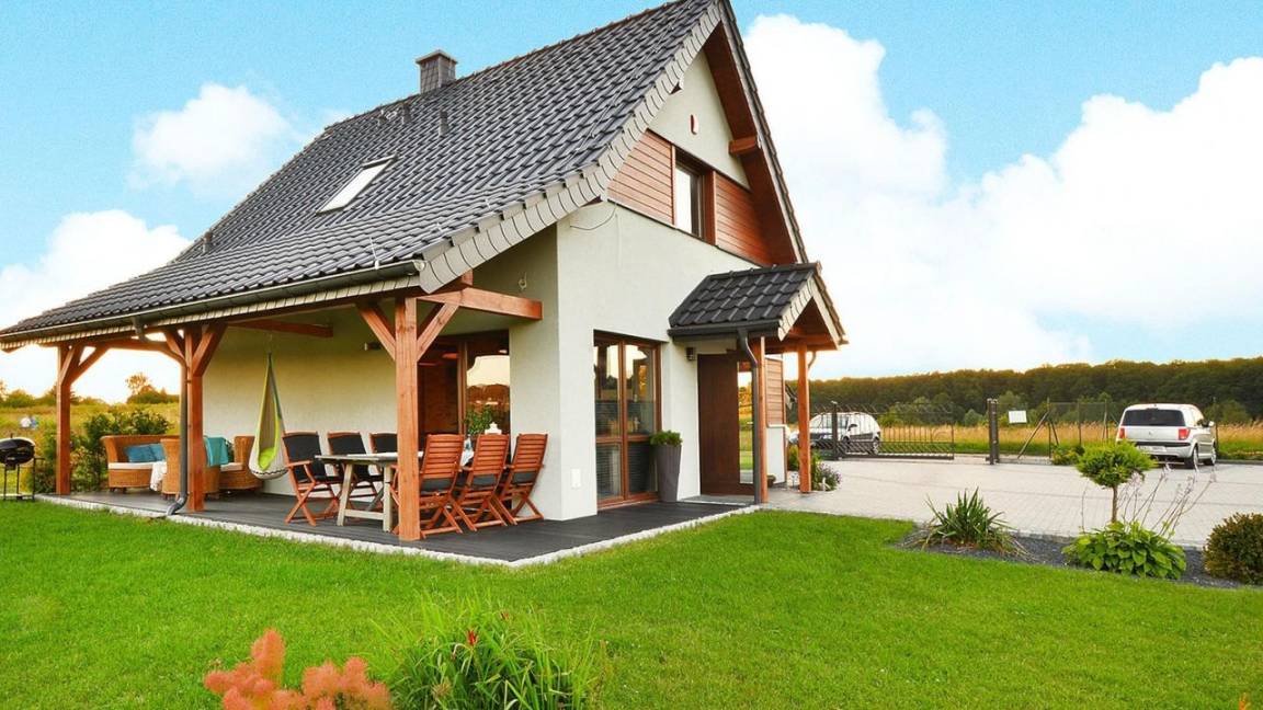 100 M² Ferienhaus ∙ 4 Schlafzimmer ∙ 8 Gäste - Mielno