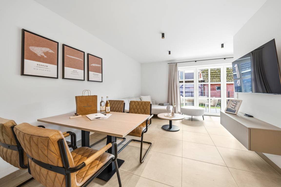 55 M² Ferienwohnung ∙ 2 Schlafzimmer ∙ 3 Gäste - Greetsiel