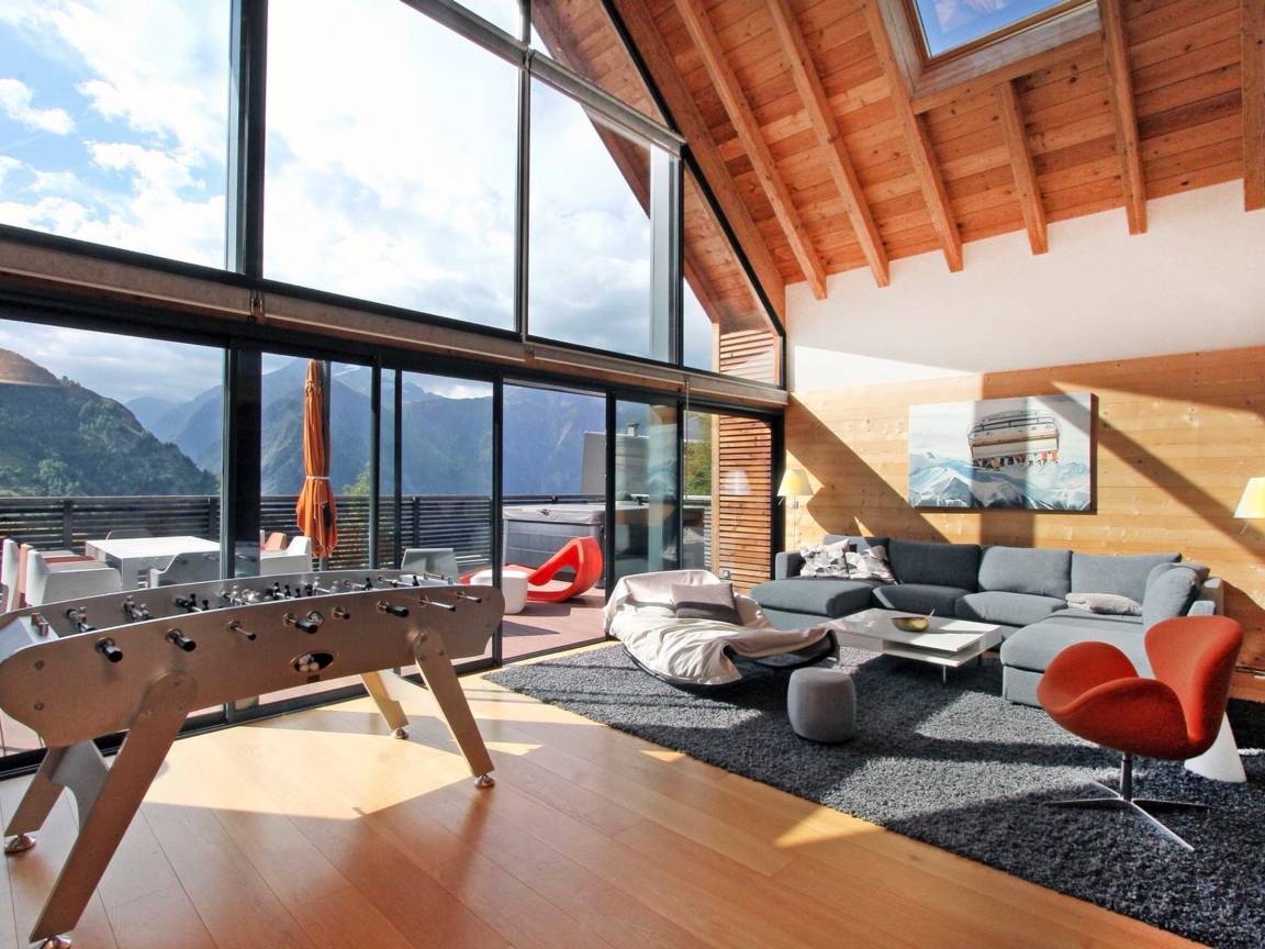 193 M² Domek W Stylu Alpejskim ∙ 5 Sypialni ∙ 12 Gości - Les Deux Alpes