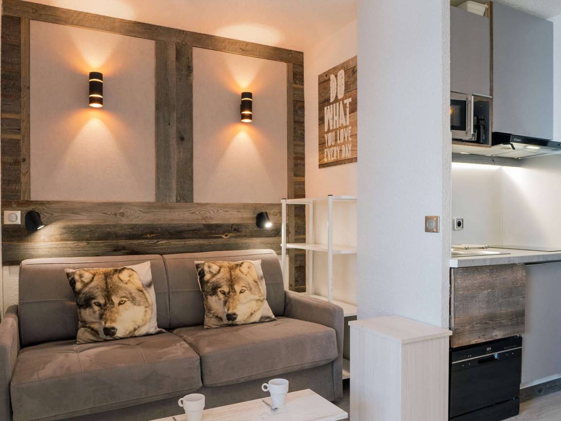 23 M² Apartamento ∙ 1 Quarto ∙ 4 Hóspedes - Val Thorens