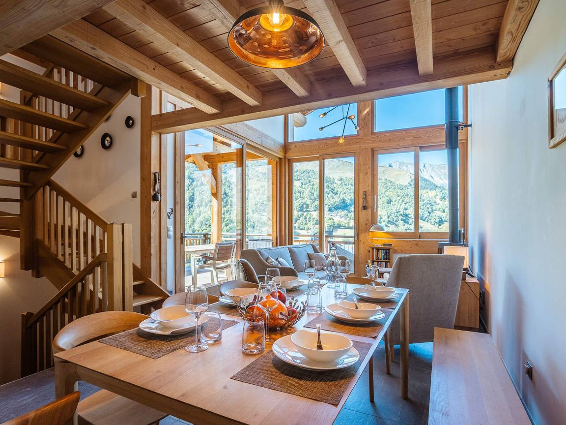 90 M² Chalet ∙ 4 Habitaciones ∙ 9 Huéspedes - Savoie