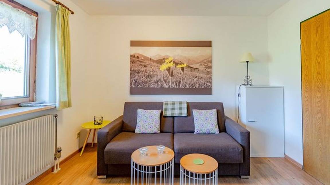 37 M² Ferienwohnung ∙ 1 Schlafzimmer ∙ 3 Gäste - Bolsterlang