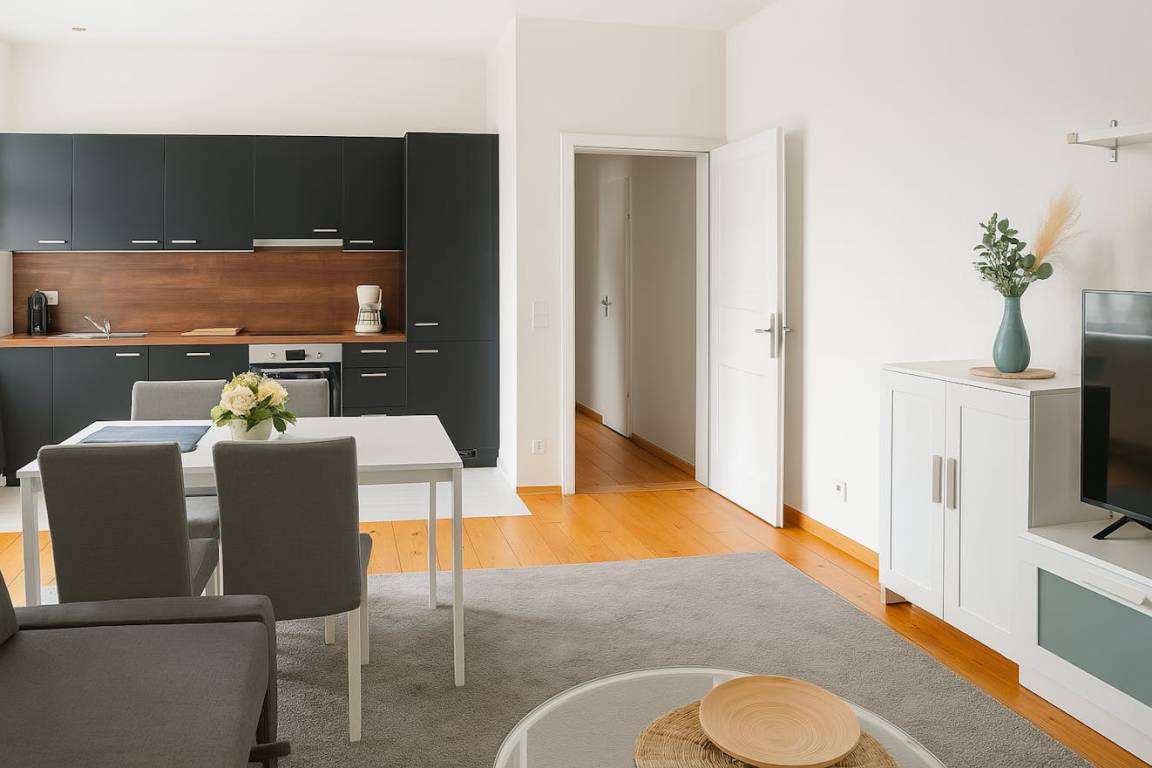 60 M² Apartamento ∙ 1 Habitación ∙ 2 Huéspedes - Berlín