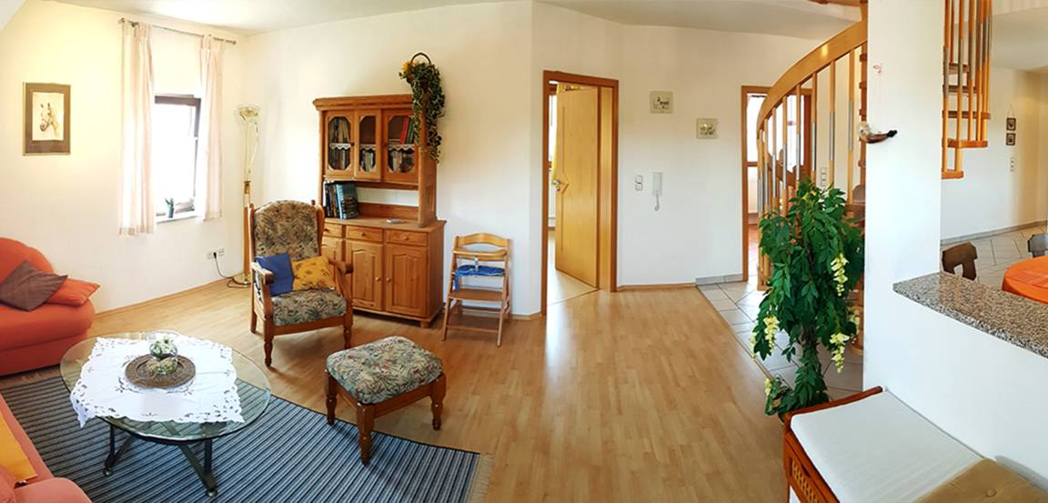 Ferienwohnung ∙ 2 Schlafzimmer ∙ 5 Gäste - Bad Brückenau