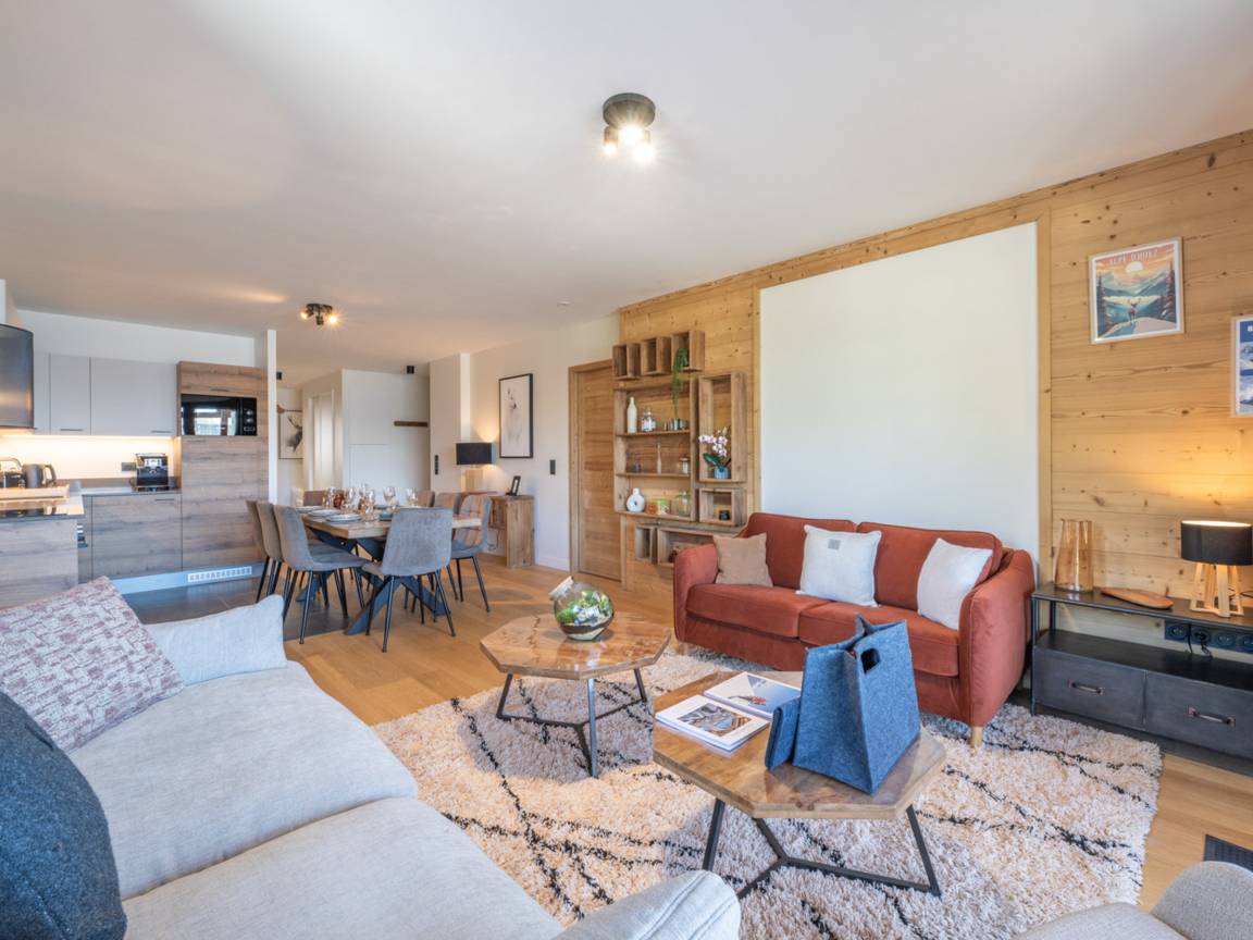 118 M² Apartamento ∙ 4 Habitaciones ∙ 10 Huéspedes - Villard-Reculas