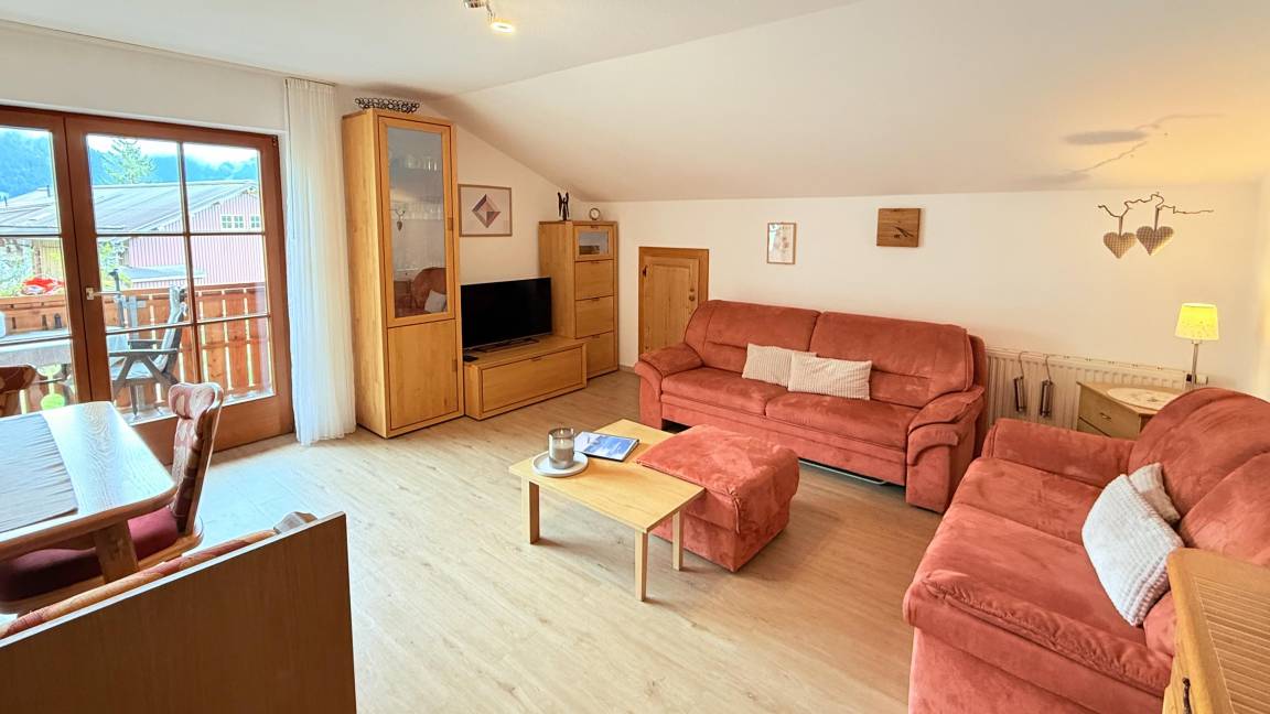 50 M² Ferienwohnung ∙ 1 Schlafzimmer ∙ 5 Gäste - Balderschwang