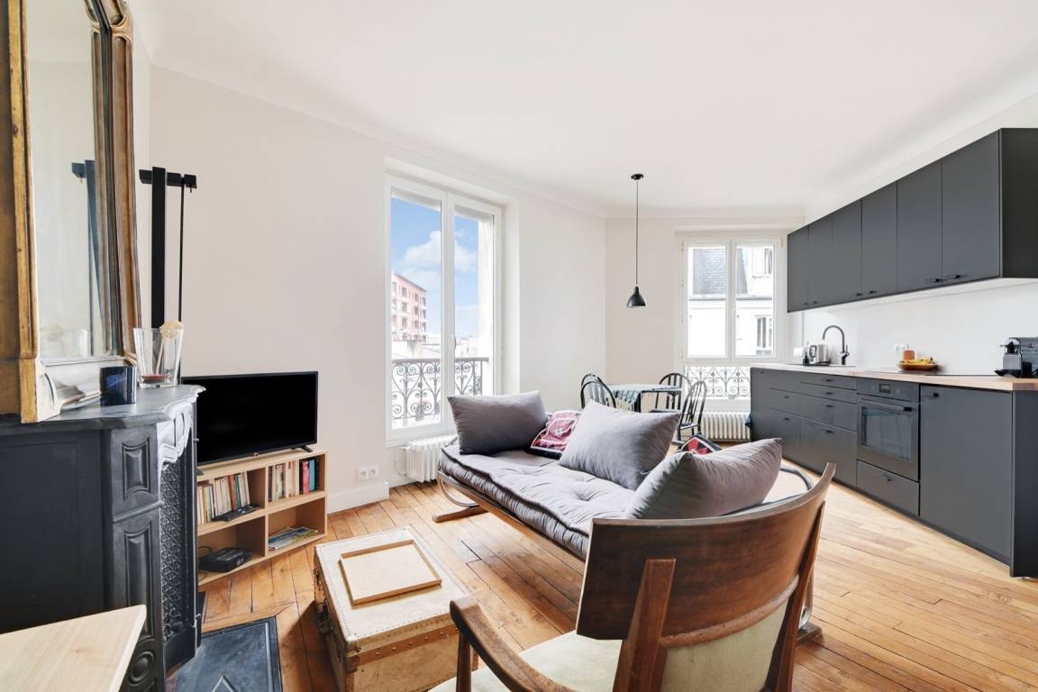 Appartement ∙ 1 Chambre ∙ 2 Personnes - Buttes-Chaumont
