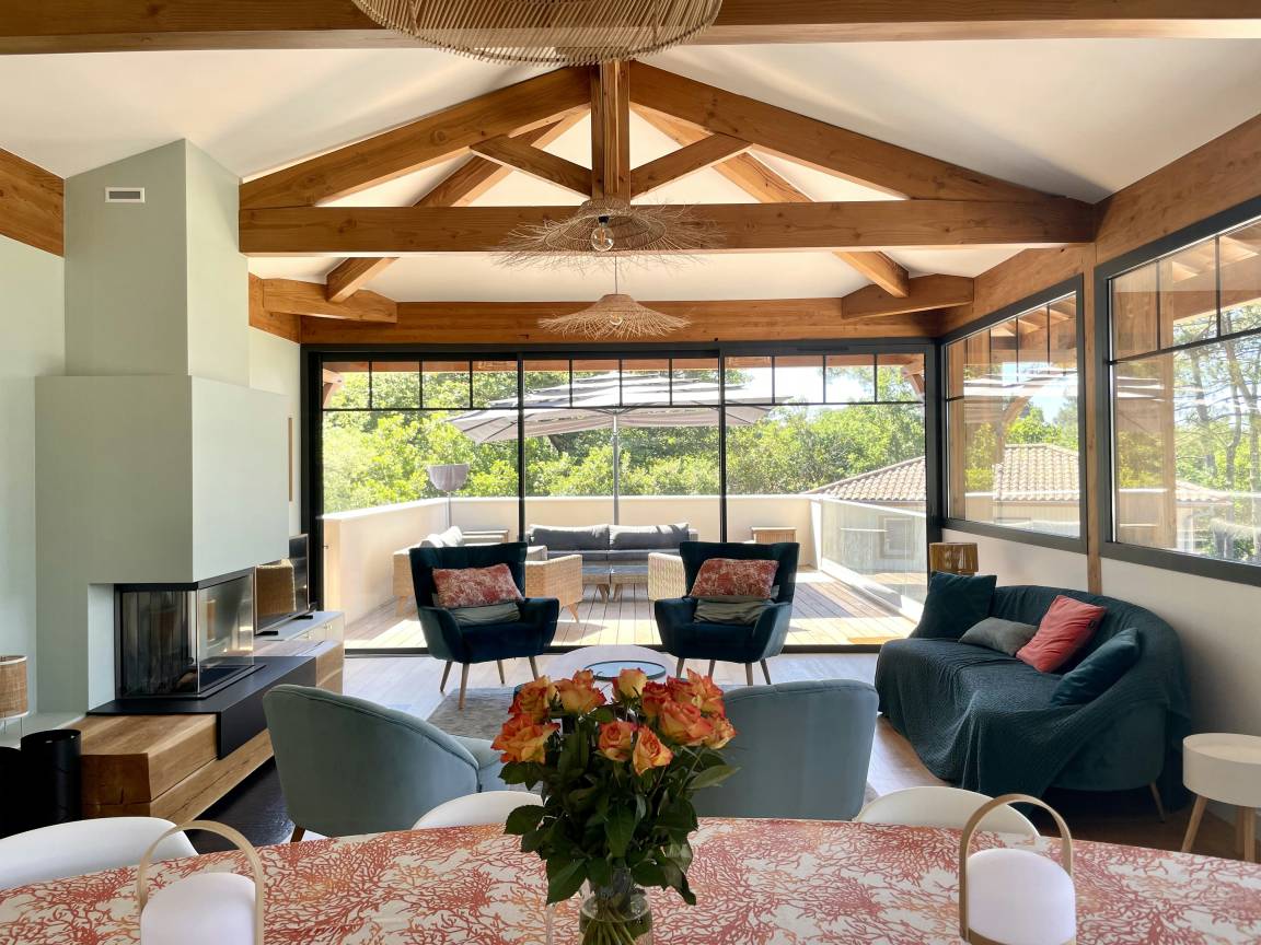 150 M² Maison De Vacances ∙ 4 Chambres ∙ 10 Personnes - Pyla sur Mer