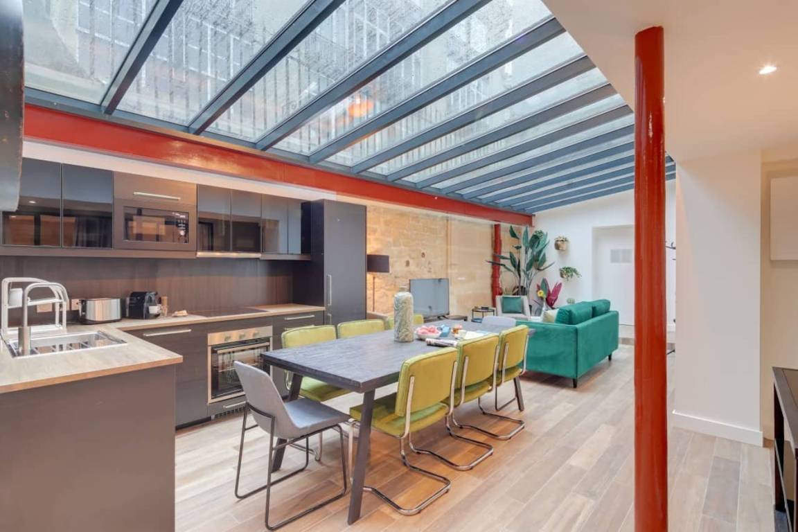 140 M² Apartment ∙ 4 Bedrooms ∙ 9 Guests - Châtelet - Les Halles - Paris