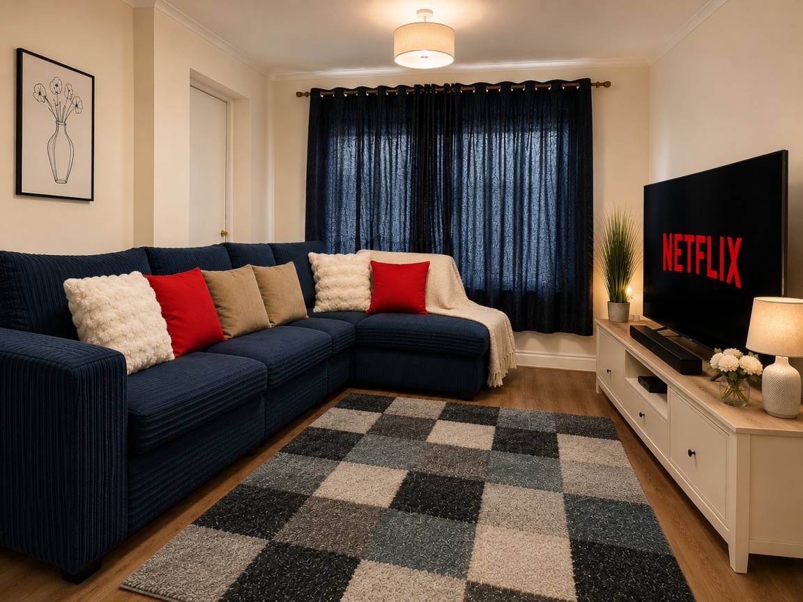 40 M² House ∙ 4 Bedrooms ∙ 9 Guests - Newcastle Airport (NCL)