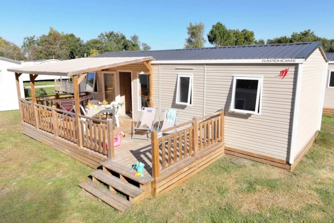 30 M² Acampamento ∙ 4 Quartos ∙ 8 Hóspedes - Gironda