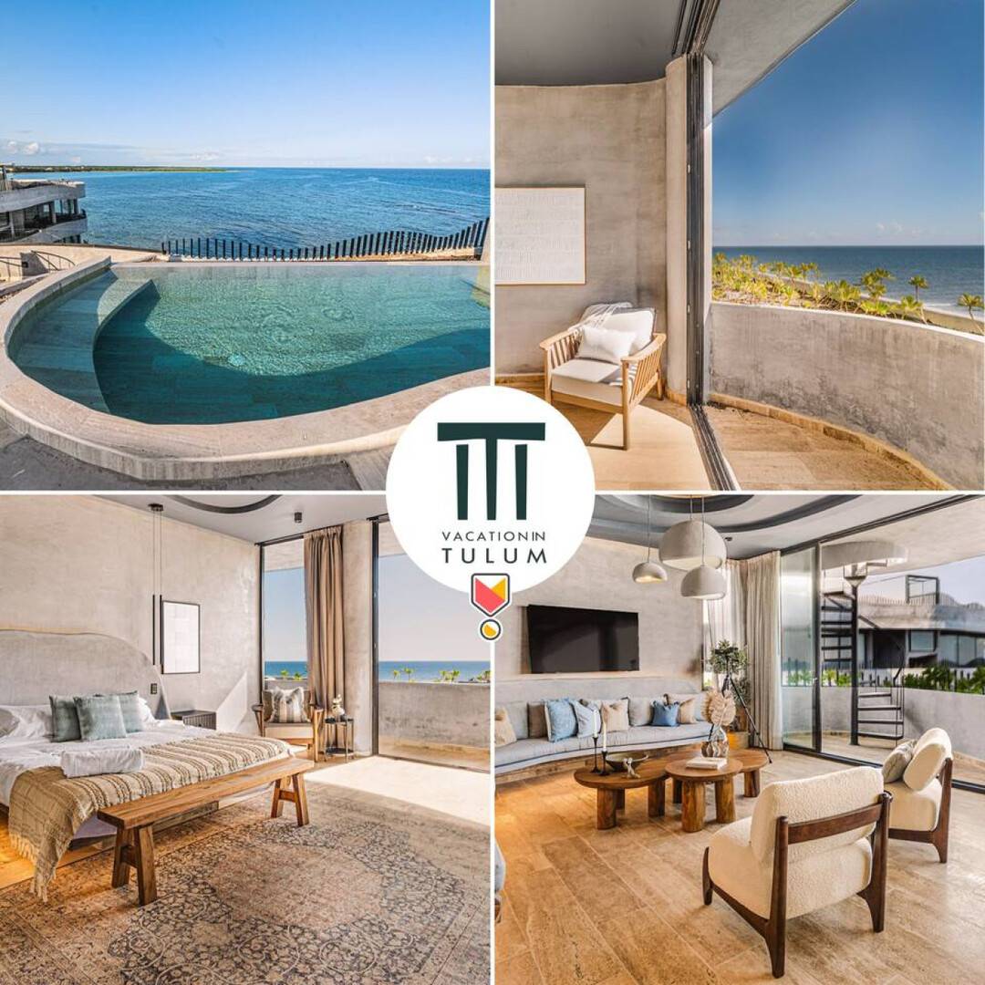 348 M² Condo ∙ 3 Bedrooms ∙ 8 Guests - Tulum
