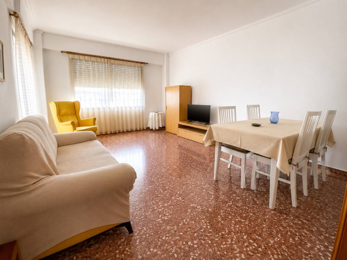 90 M² Apartamento ∙ 3 Habitaciones ∙ 6 Huéspedes - Xeraco