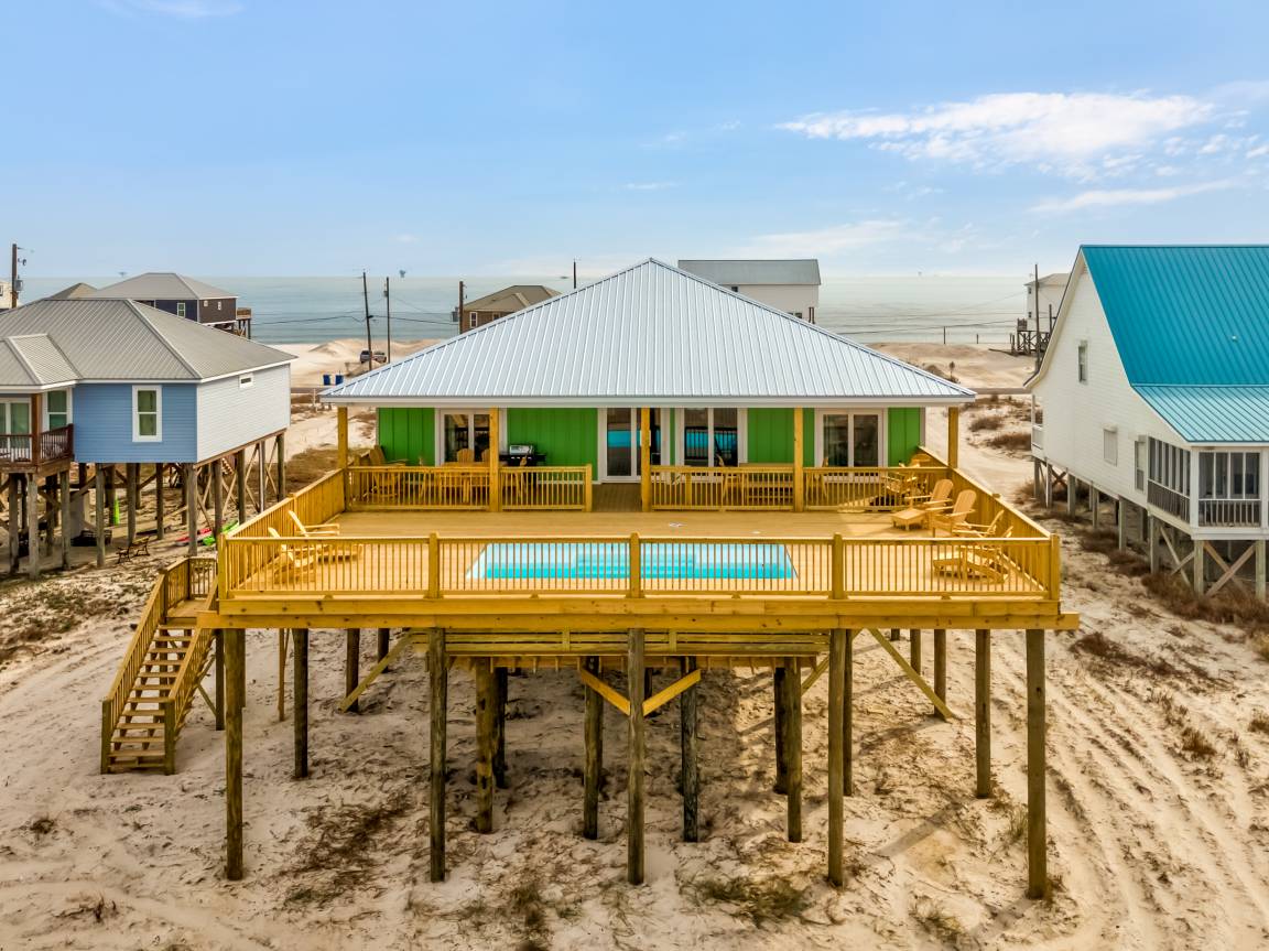 222 M² House ∙ 5 Bedrooms ∙ 20 Guests - Dauphin Island, AL