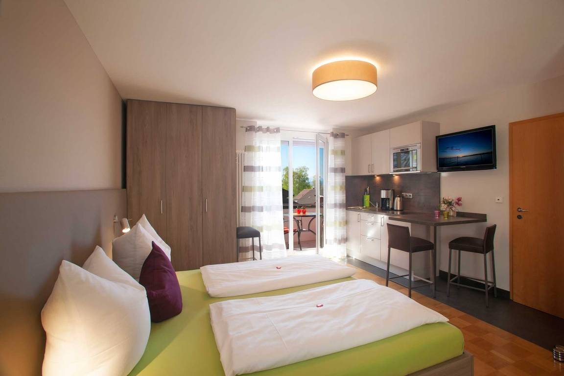 25 M² Ferienwohnung ∙ 1 Schlafzimmer ∙ 3 Gäste - Wasserburg (Bodensee)