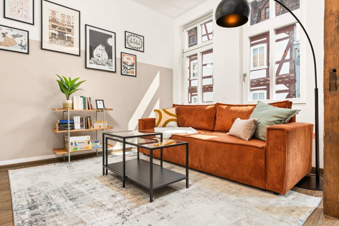 80 M² Ferienwohnung ∙ 2 Schlafzimmer ∙ 5 Gäste - Bad Hersfeld