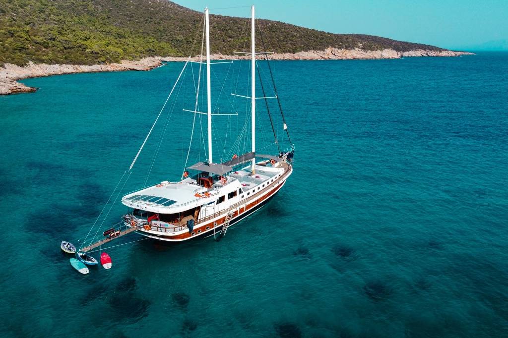 27 M² Casa Flotante ∙ 6 Habitaciones ∙ 12 Huéspedes - Bodrum